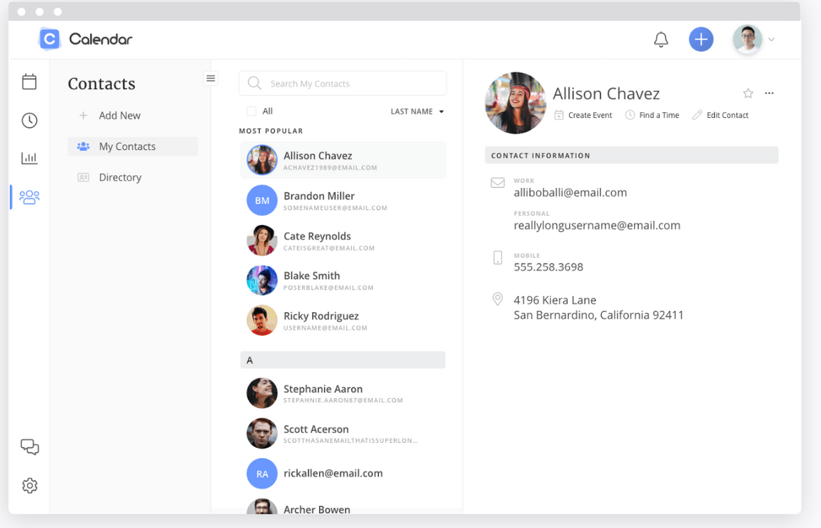 Calendar Contacts: Determine who is important in your life so you can ...
