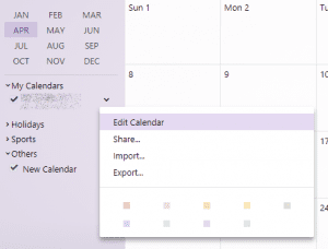 Yahoo Calendar Productivity Tip Guide - Calendar