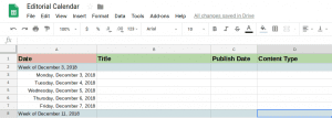 How to Create a Calendar in Google Docs - Calendar