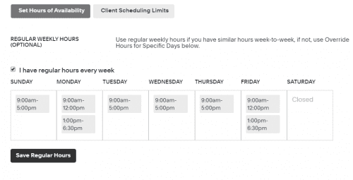 Acuity Scheduling Guide - Calendar