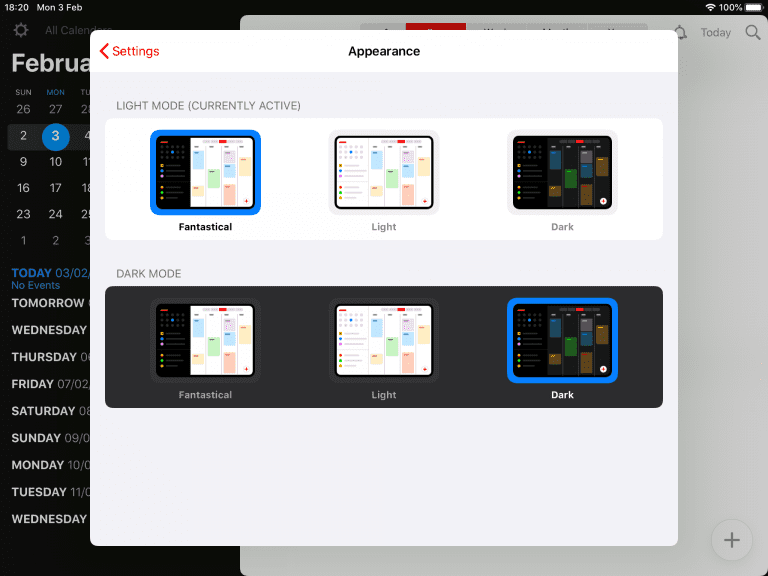 Fantastical Guide - Calendar