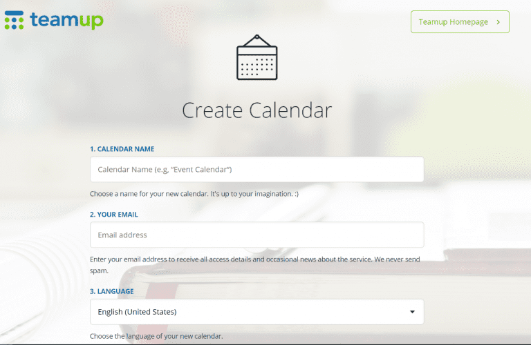 A Complete Guide to TeamUp - Calendar